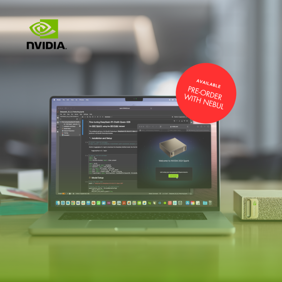 NVIDIA DGX™ Spark: Accelerate AI Workloads with 1 Petaflop Performance